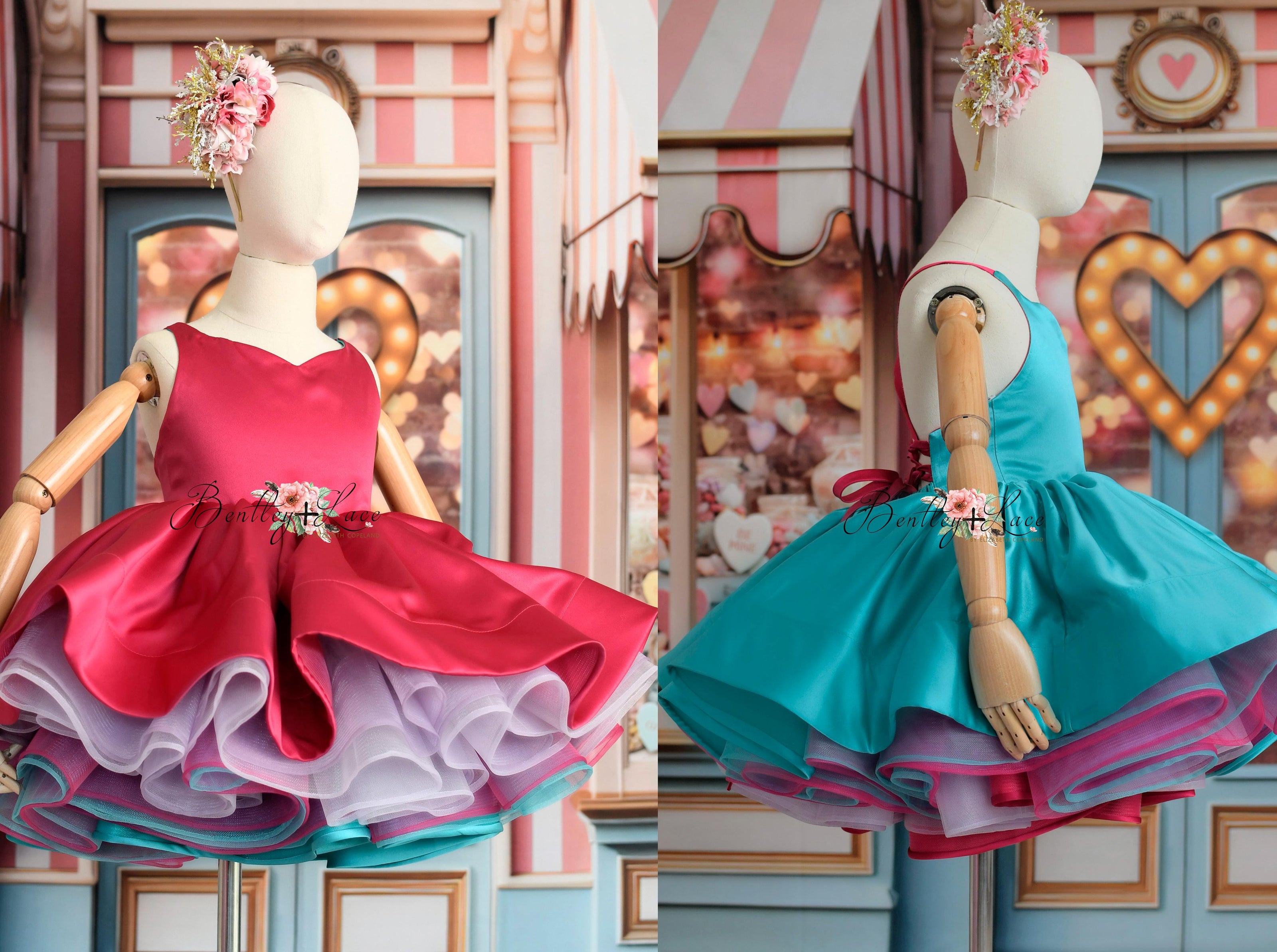 Reversible Flip Dresses for Photography sessions
