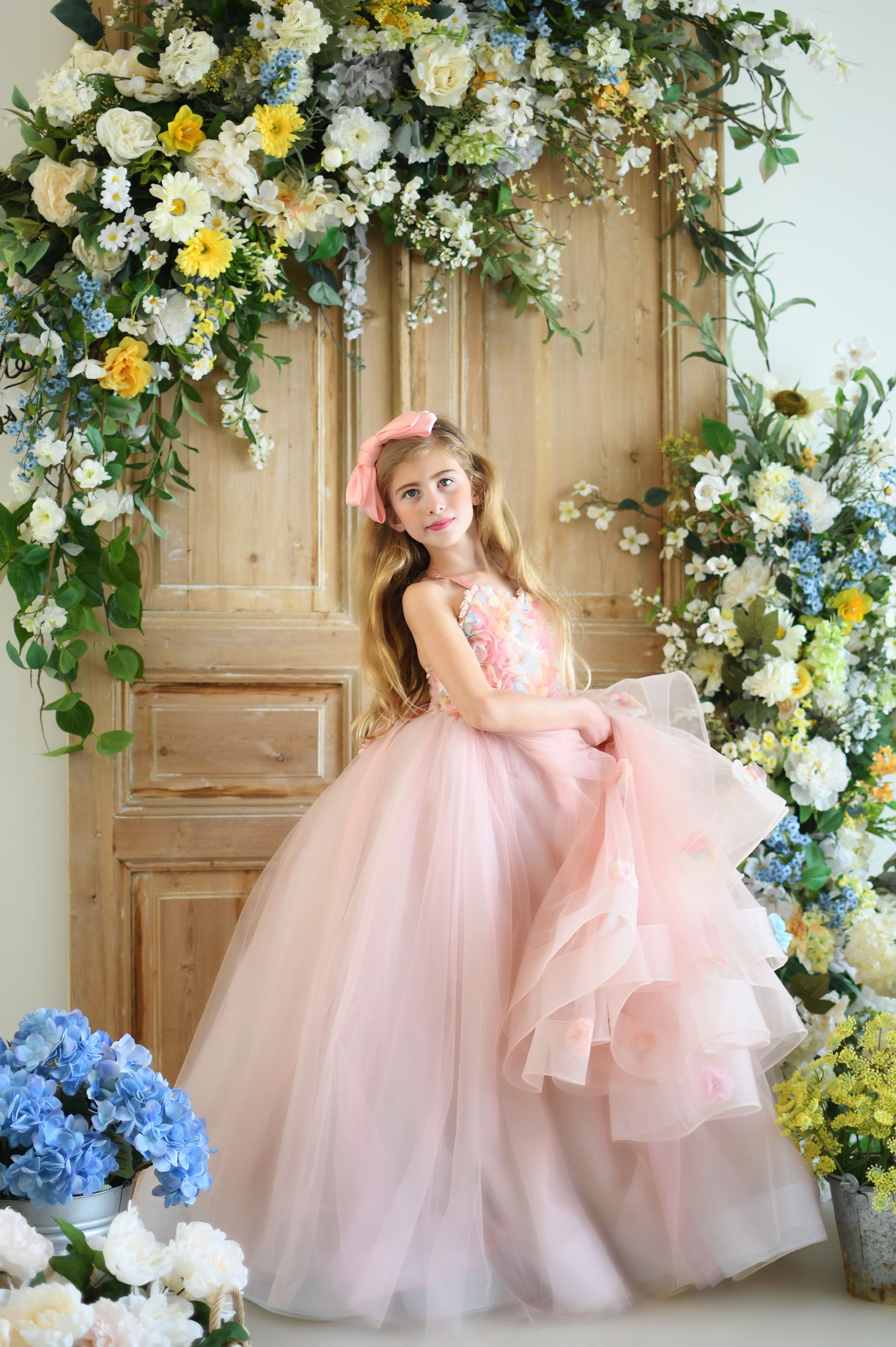 Flower-Themed Gowns, Custom Floral Dresses, and Couture Rentals for ...